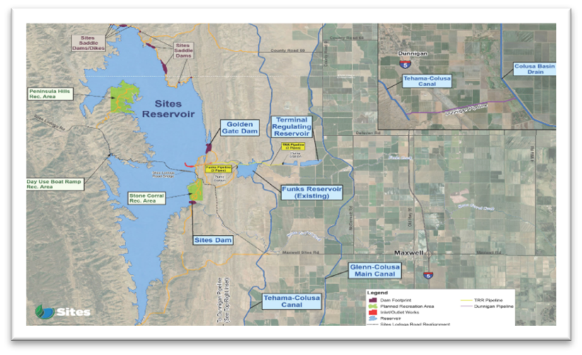 Early Funding Award Increased for Sites Reservoir – Central Valley ...