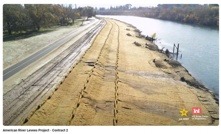 USACE: American River Levees Progress Video – Central Valley Flood ...